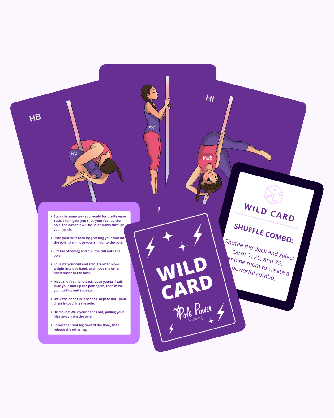 Pole Tricks Cards – Pole Power Academy